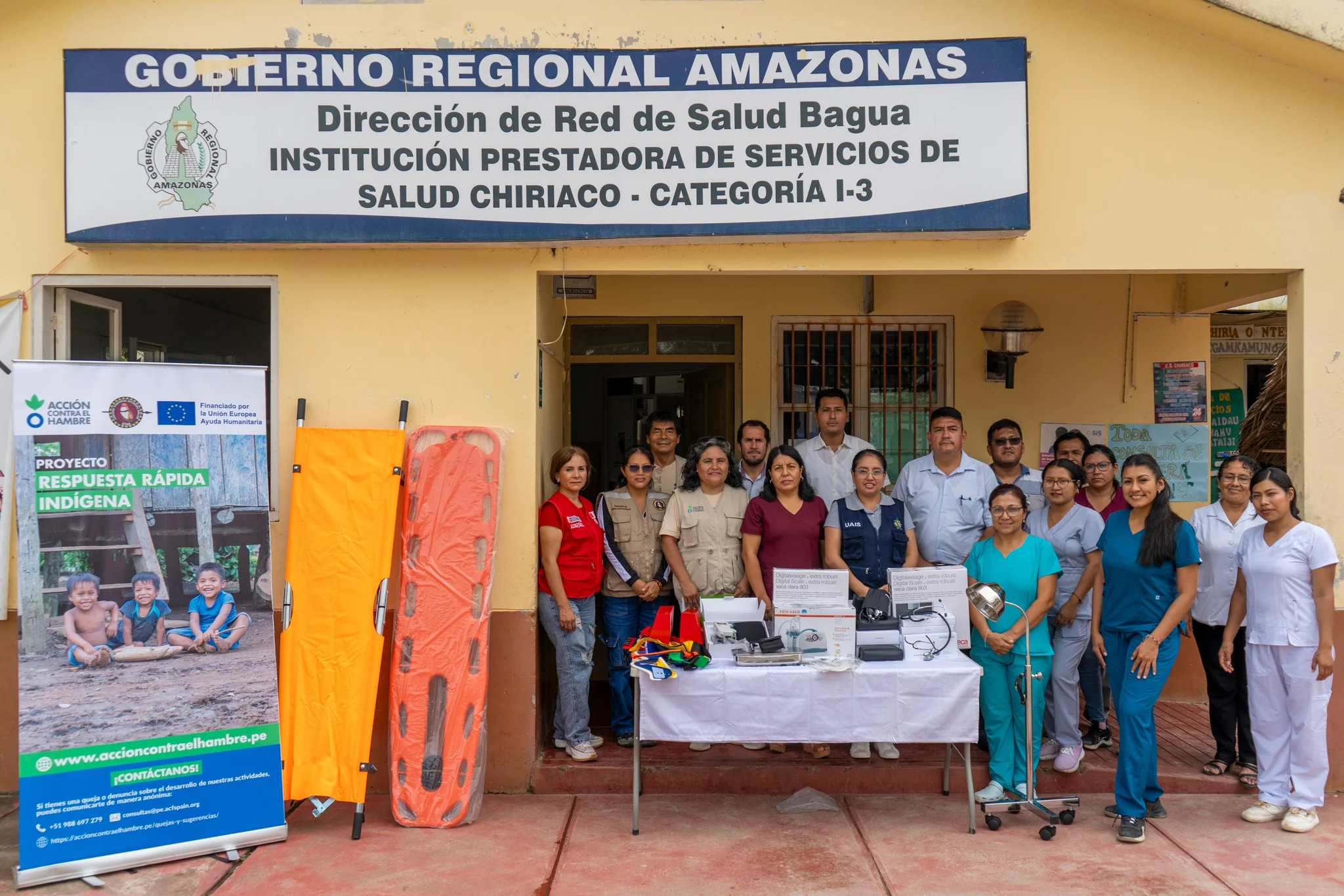 GTAA fortalece servicios de salud en Chiriaco – AIDESEP